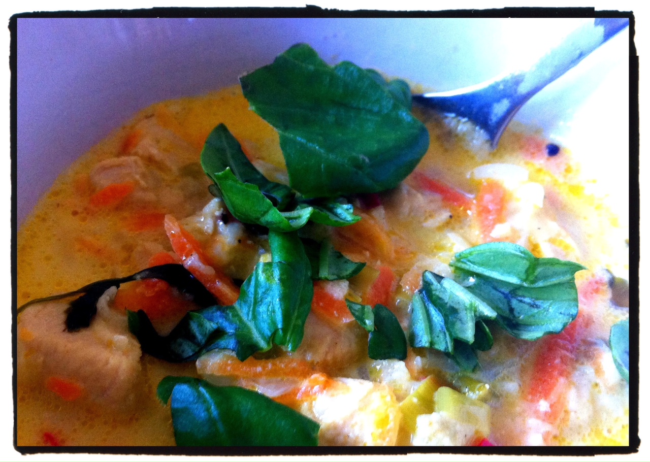 Mat hos oss: Indisk kyllingsuppe