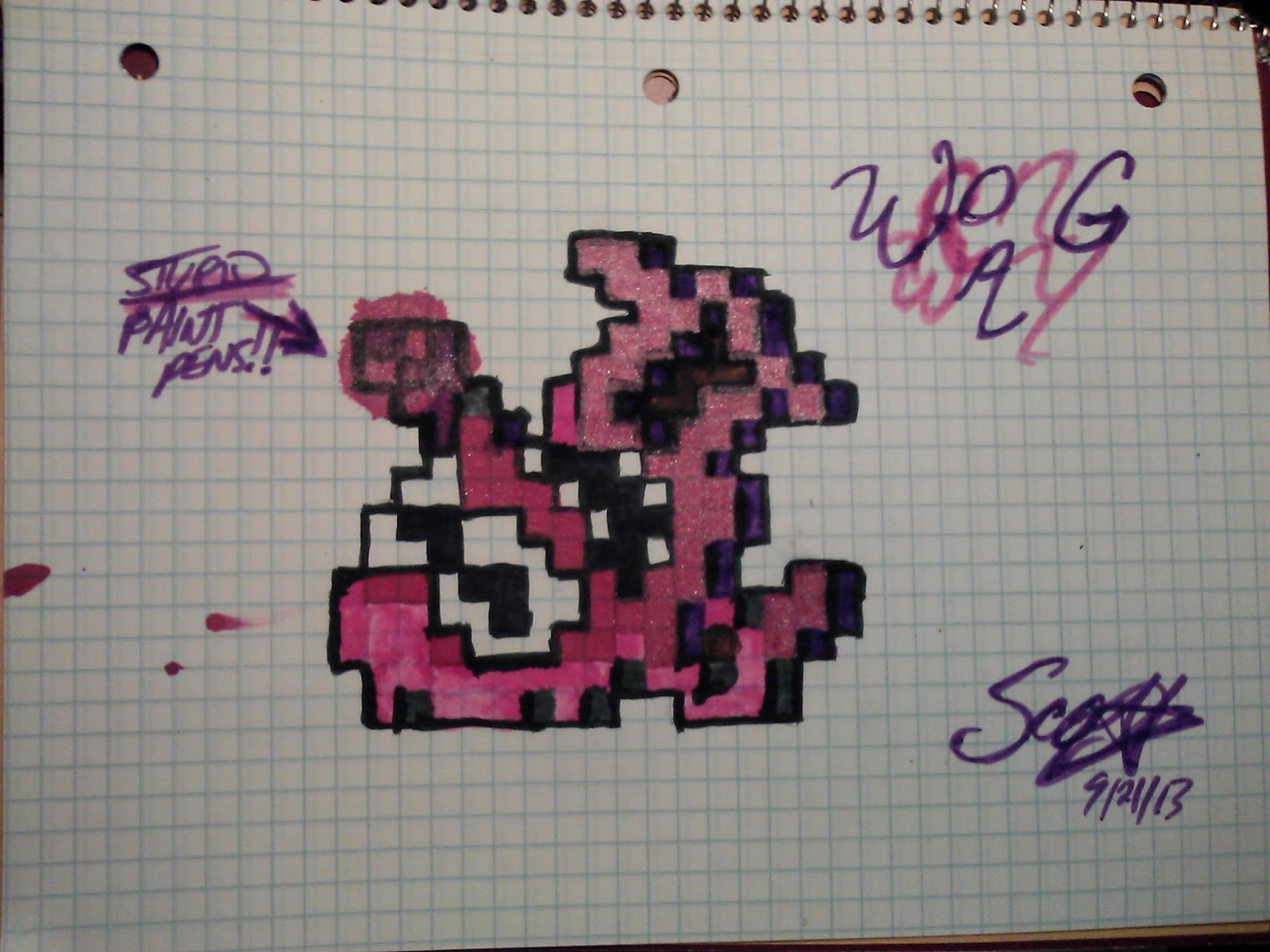 Hysterically Assertive.: Q*BERT CROSS-STITCHING/LEGO PATTERNS PROJECT