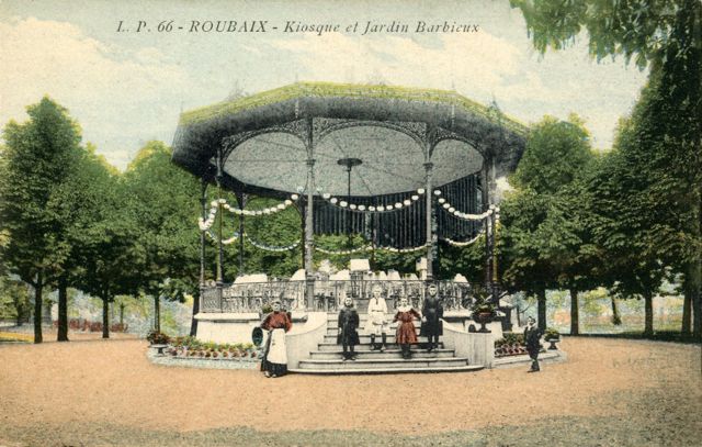 Le Parc Barbieux dit le Beau Jardin: Le kiosque à musique