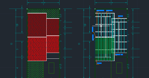 Contoh denah atap dan rangka atap dan file autoCAD nya (dwg) - Hitungan ...
