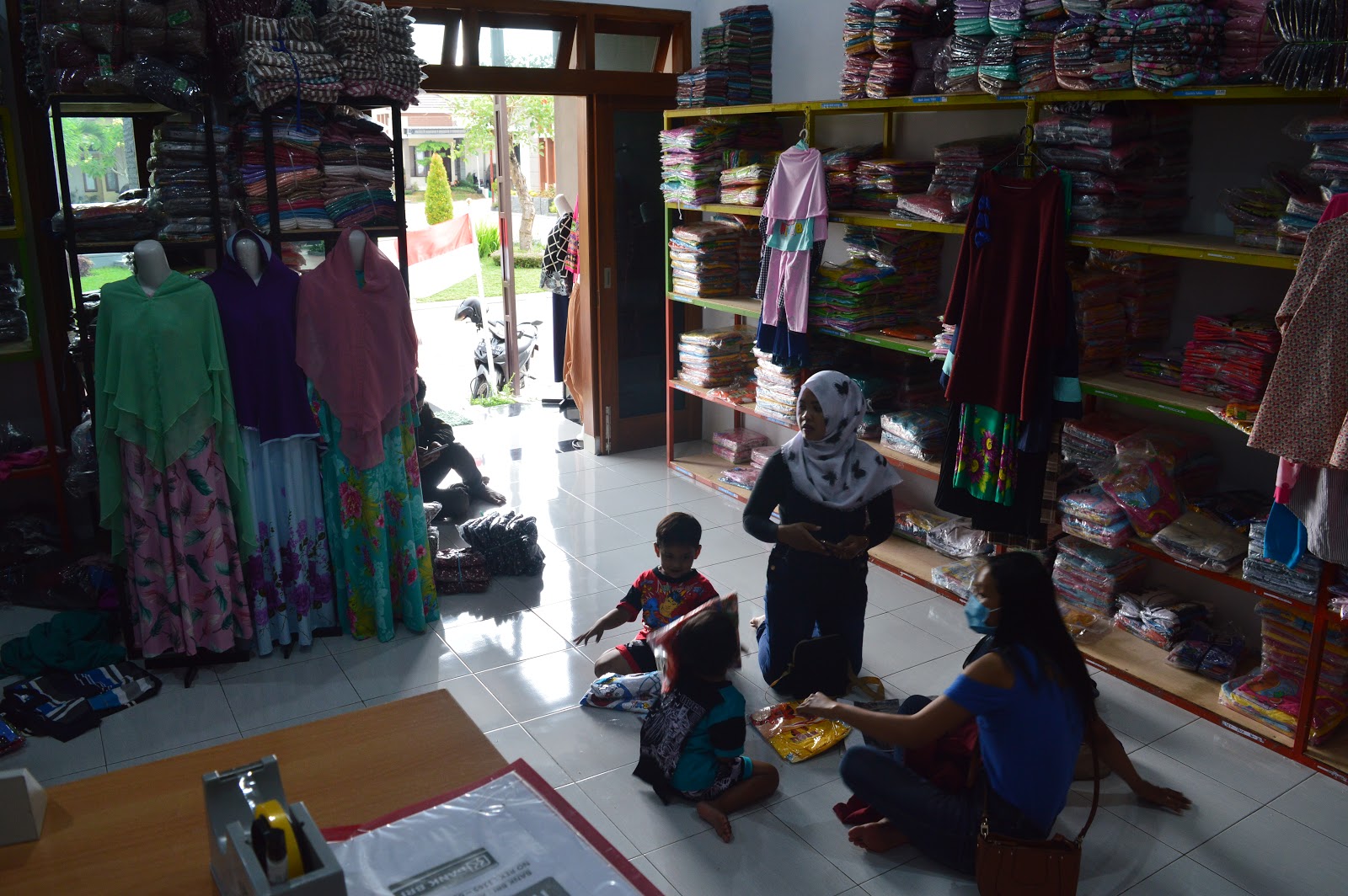 konveksi rumahan Kabupaten Sidenreng Rappang sulawesi selatan