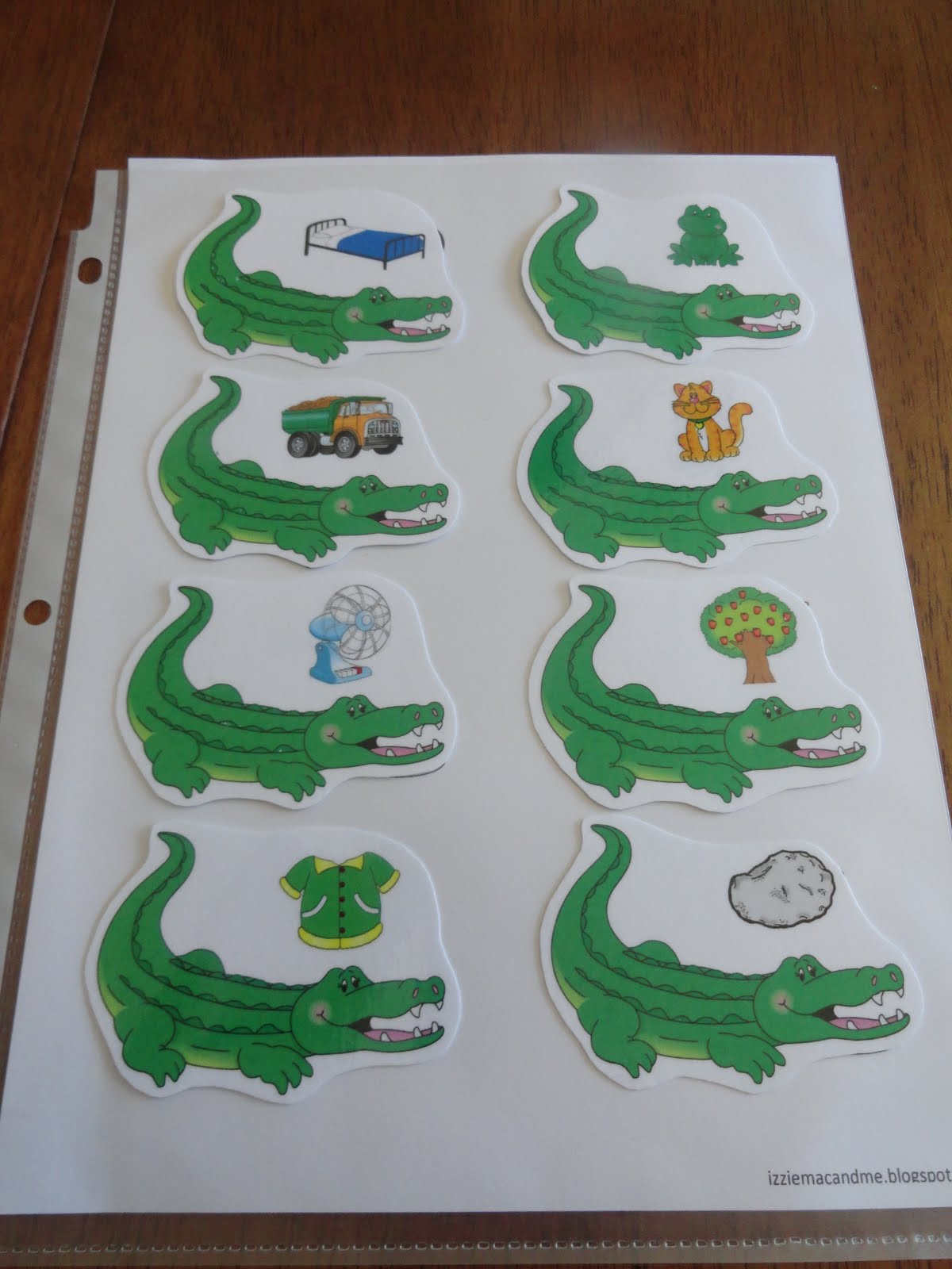 Izzie, Mac and Me: Alligator Fun with FREEBIES!