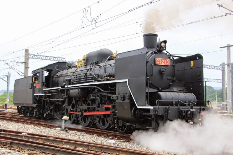 飛行場の測候所: 原汁原味的台鐵蒸汽火車CT273復活了！