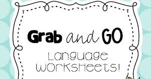 Grab and Go Saves the Day - and a Freebie! - Teacher by the Beach