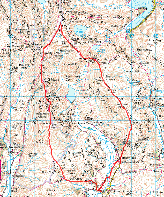 Chris's Blog: Kentmere Horseshoe