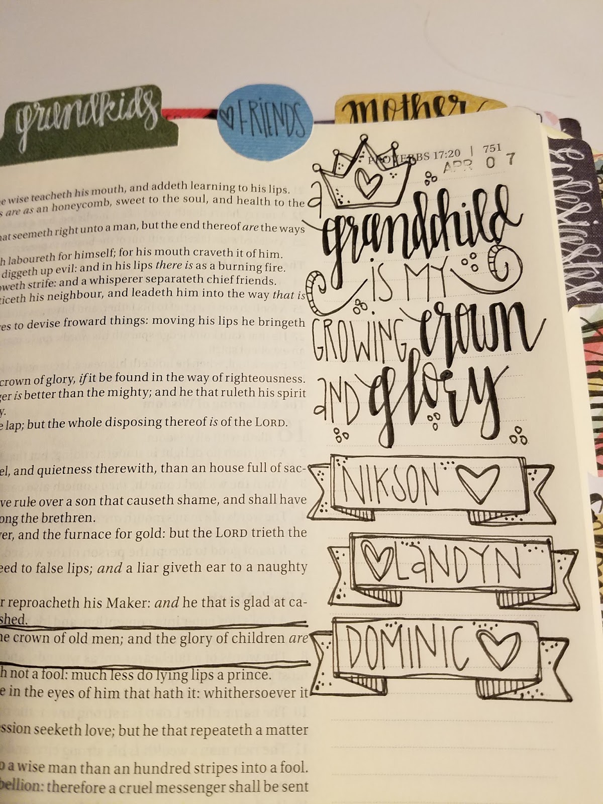 Melonheadz LDS illustrating: Bible Journaling