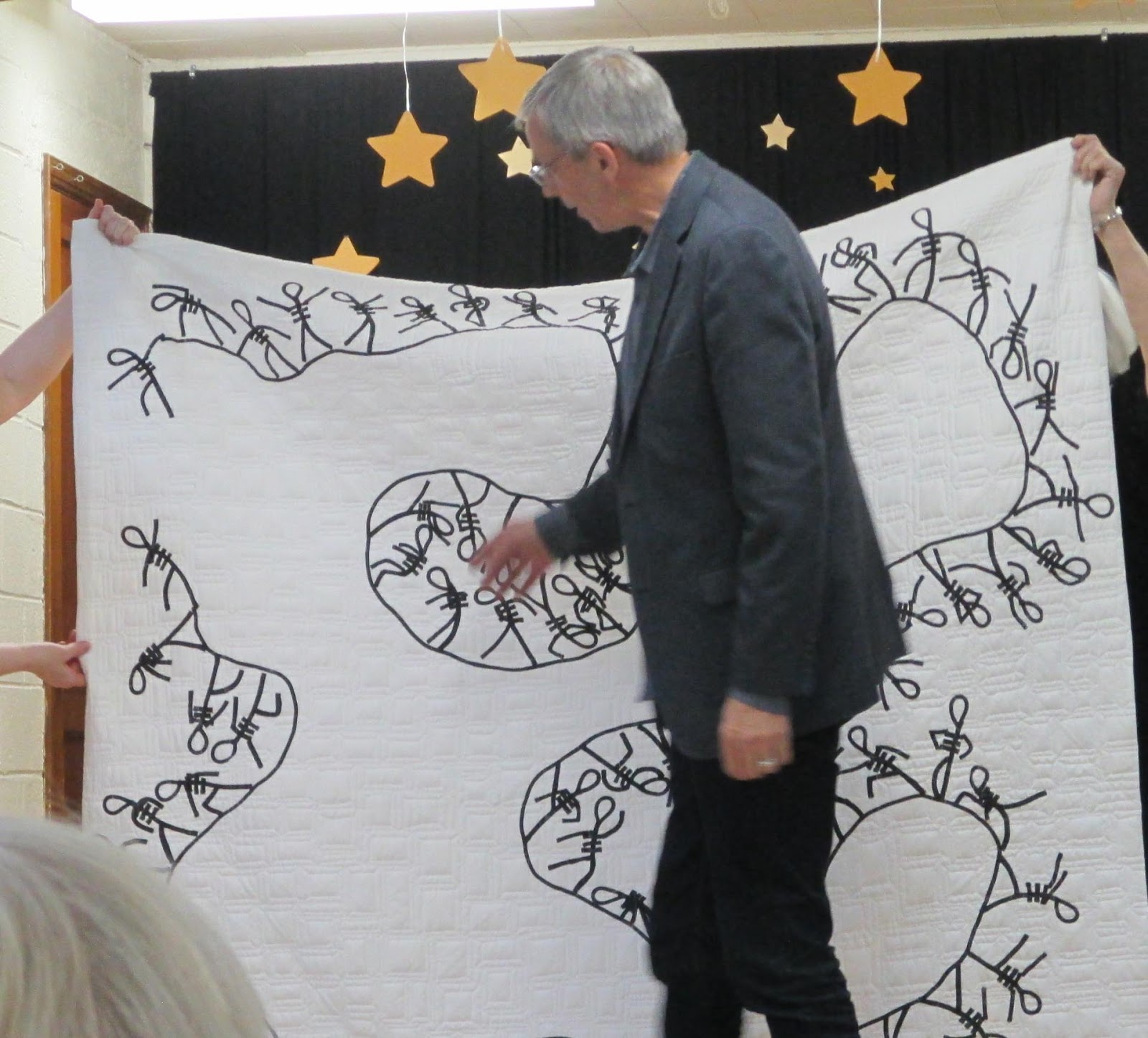 The Literate Quilter: Joe the Quilter, Returned to Michigan