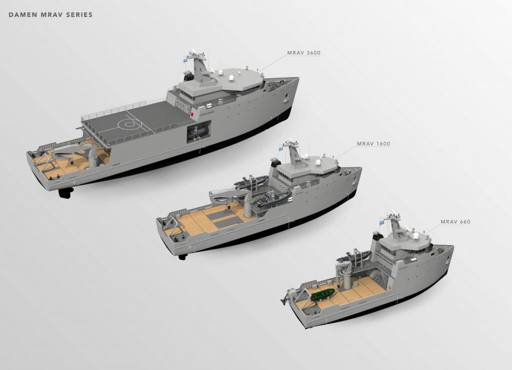 DEFENSE STUDIES: Damen Introduces New Range of Multi-Role Auxiliary Vessels