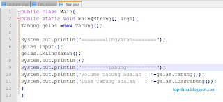 .: Contoh Program Inheritance pada Java