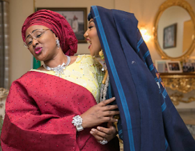 NjrOCKsNaija: Cute new photo of Aisha Buhari and her daughter, Zahra ...
