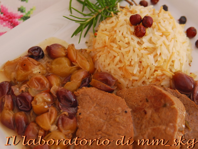 IL LABORATORIO DI MARINA: ΝΟΥΑ ΜΟΣΧΑΡΙΟΥ ΜΕ ΣΤΑΦΥΛΙΑ // FILETTO DI ...