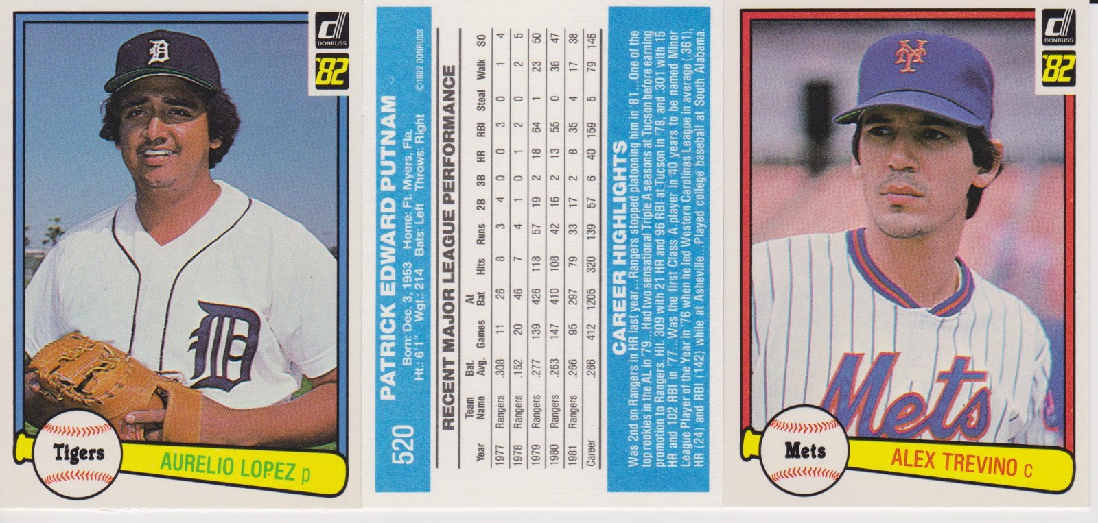 Nothing If Not Random: Random Wax: 1982 Donruss Baseball