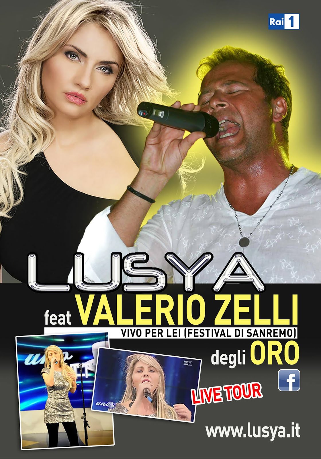 Il 13 giugno Lusya in concerto al Capitello (SA) Lusya Feat Valerio ...