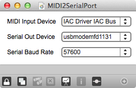 little-scale: Max Patch: MIDI2Serial