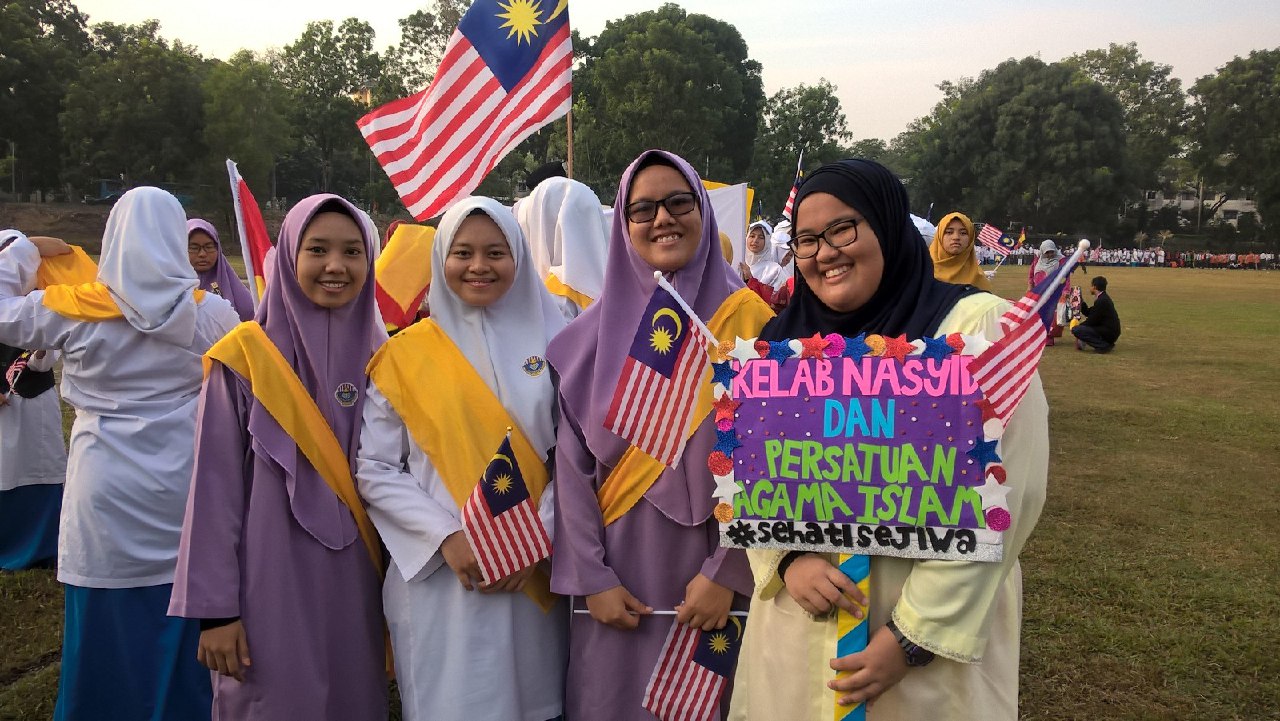 Sambutan Ambang Merdeka 2016 ~ Surau Al Kauthar SMK Alam Megah 2, Shah Alam