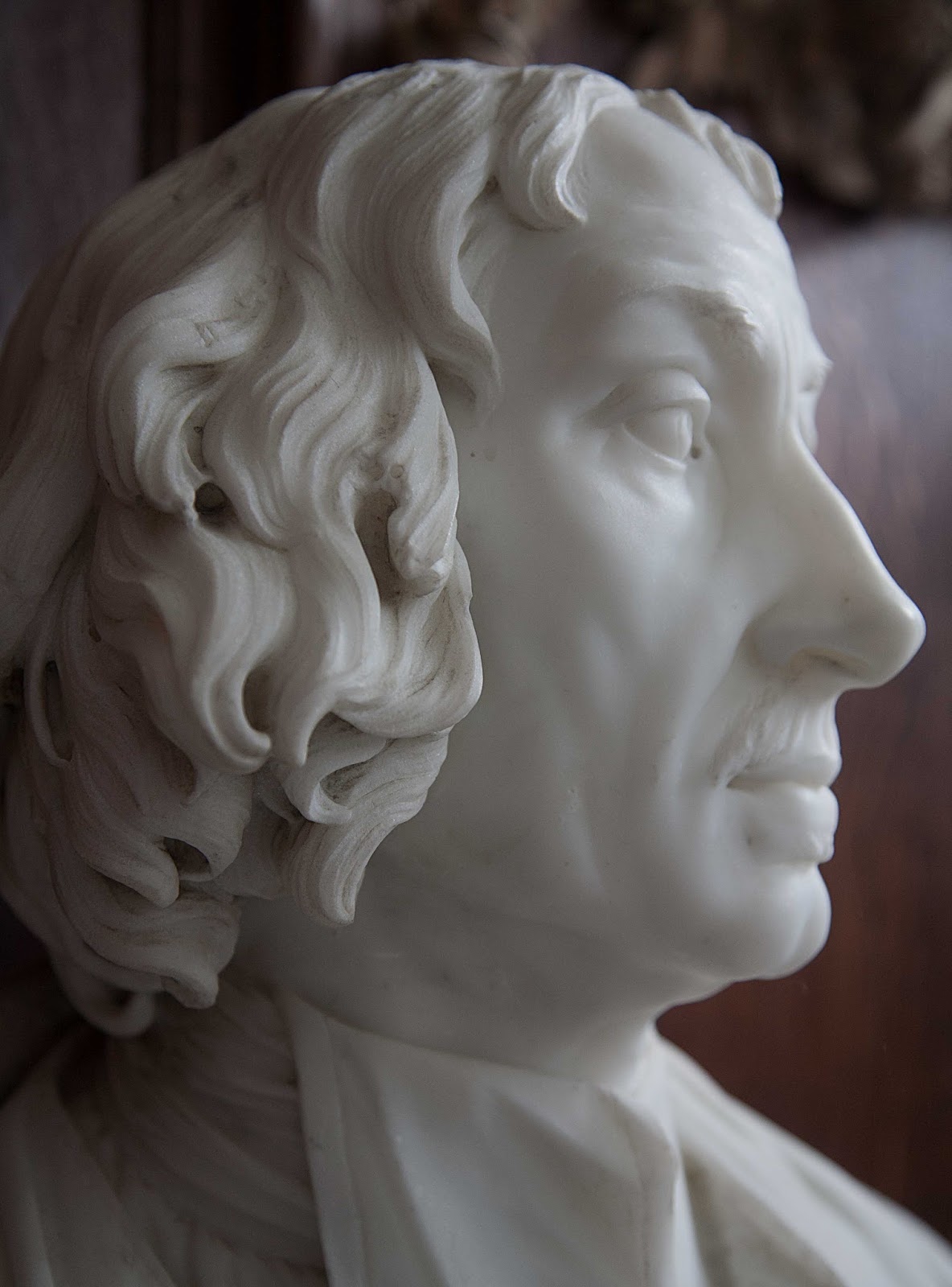 Bath, Art and Architecture: Marble Bust of John Ray by L.F. Roubiliac ...