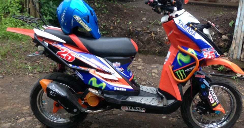 30 Gambar Modifikasi X Ride Ala Supermoto Paling Tangguh