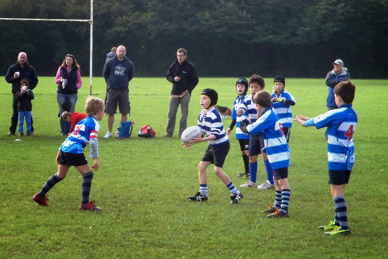 Mumbles Dragons Under 11's Rugby Team: Dragons V Vardre. Home. 13/10/13.