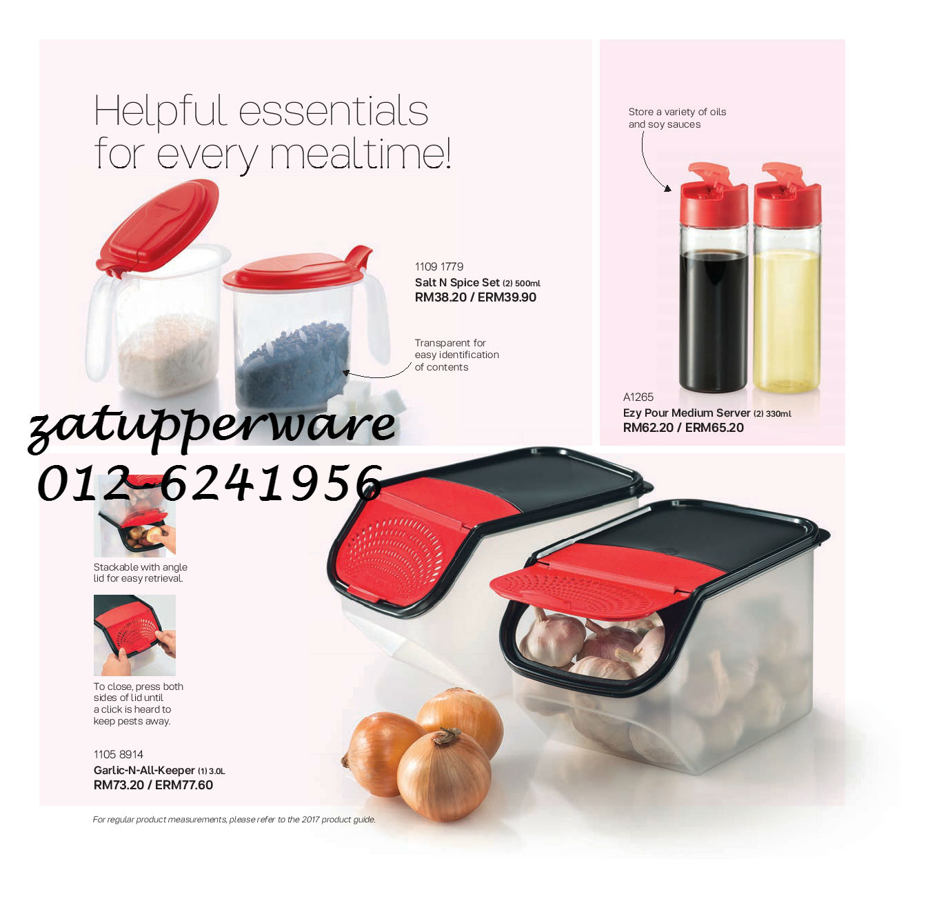 Za Tupperware Malaysia : Catalogue 1st April - 14th May 2017