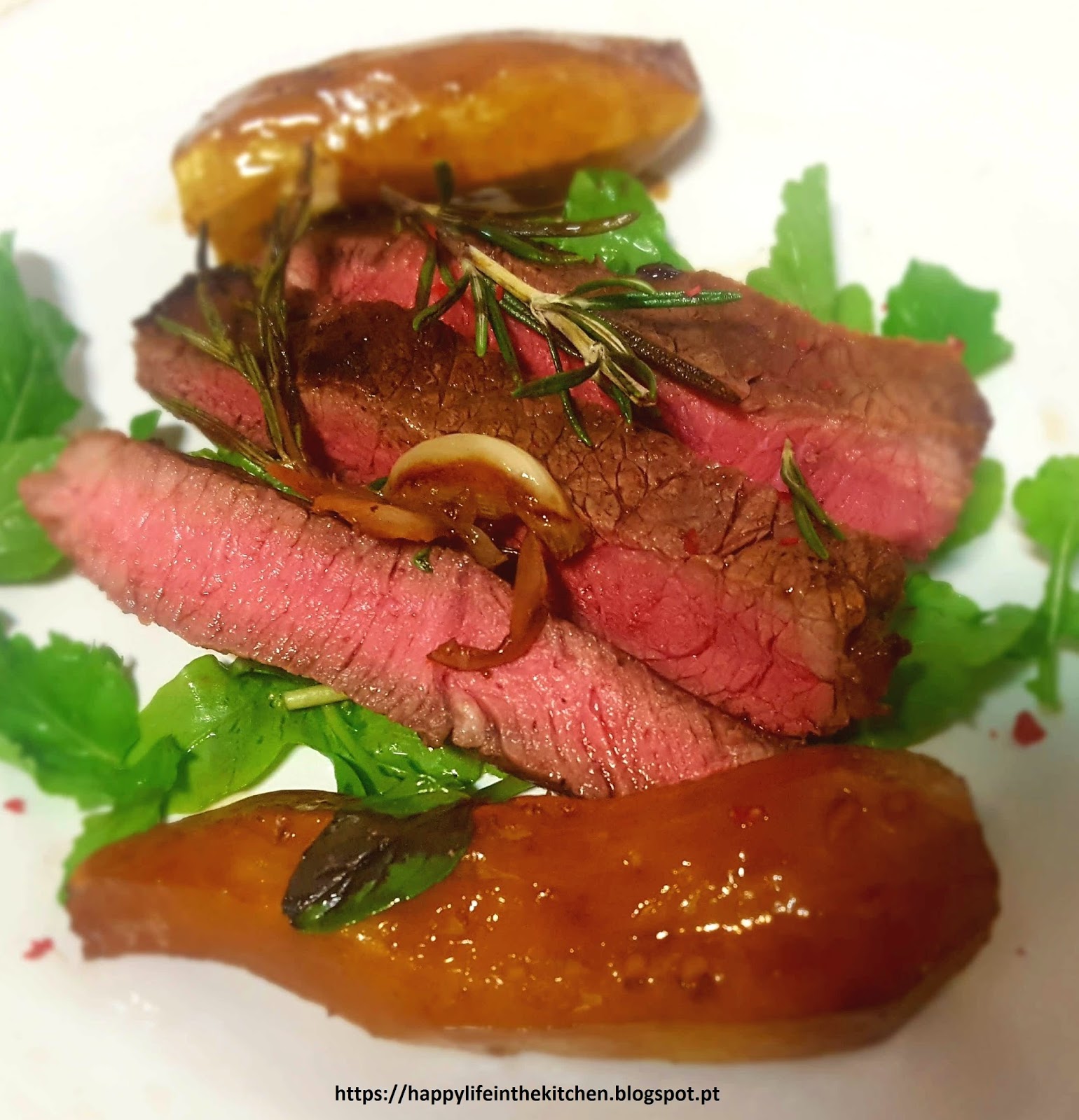 As Temperaturas do Bife Cozinhado na Frigideira...De Mal Passado a Bem ...