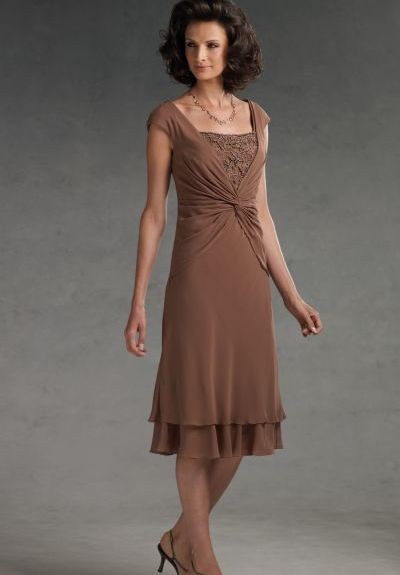 WhiteAzalea Mother of The Bride Dresses: Elegant Tea-Length Mother of ...