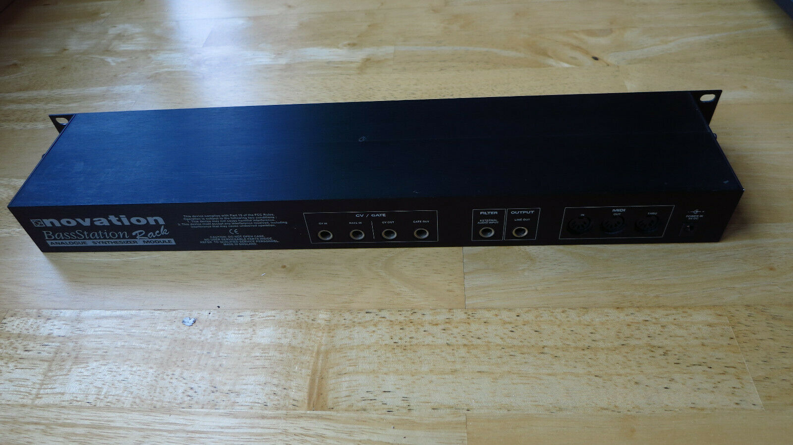 MATRIXSYNTH: Novation Bass Station (BassStation) Rack, Analog mono ...