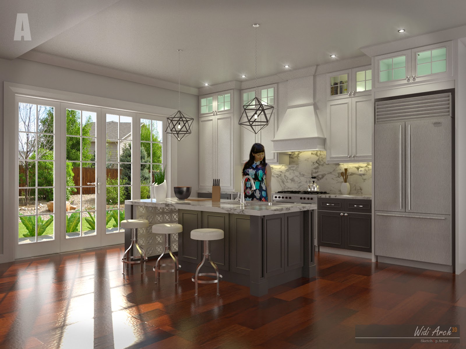 ARCHITECTURE-3D: A&B KITCHEN