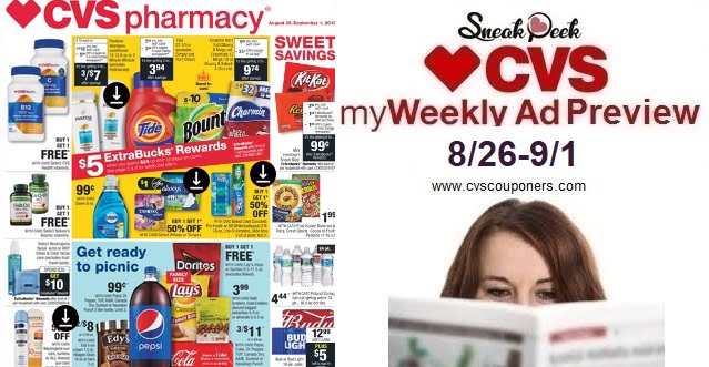 CVS Weekly Ad Preview (8/26-9/1) | CVS Couponers