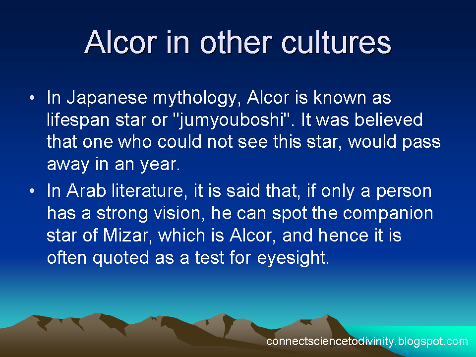 Connect Science To Divinity: Why Do We See Arundhati Star (Alcor) In ...
