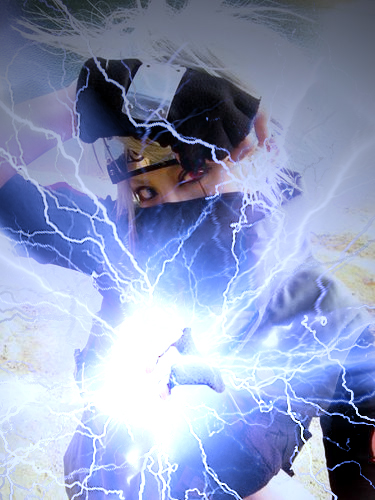 Kakashi Chidori Lightning Effect Using Photoshop - Mangan ILmu