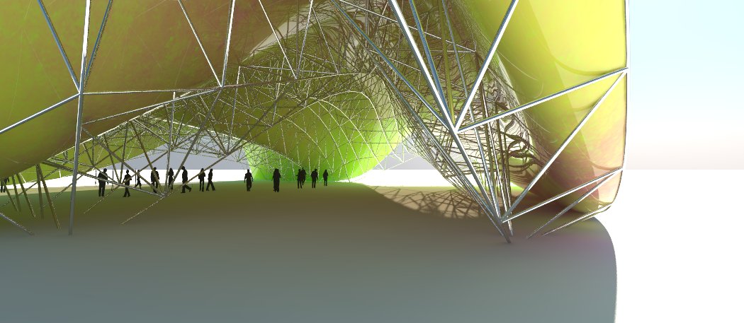 Space Frame[Follow Surface] - #6 Grasshopper (Download) | Dana Krystle ...