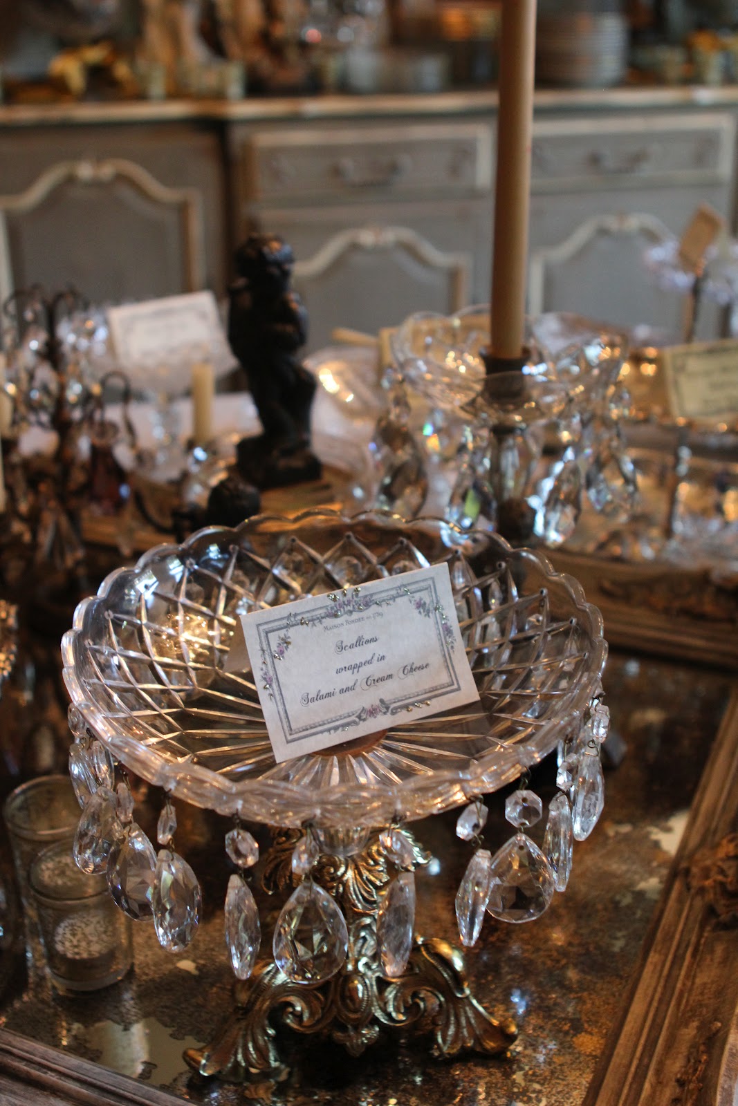 Romancing the Home: Wedding Reception Preparation- The Buffet and Table