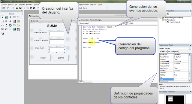 VISUAL BASIC: MODO DISEÑO Y EJECUCIÓN