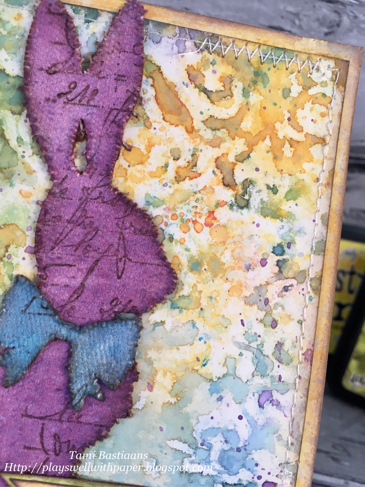 Plays Well With Paper: Spring - Tim Holtz Sizzix Chapter 1 Cottontail