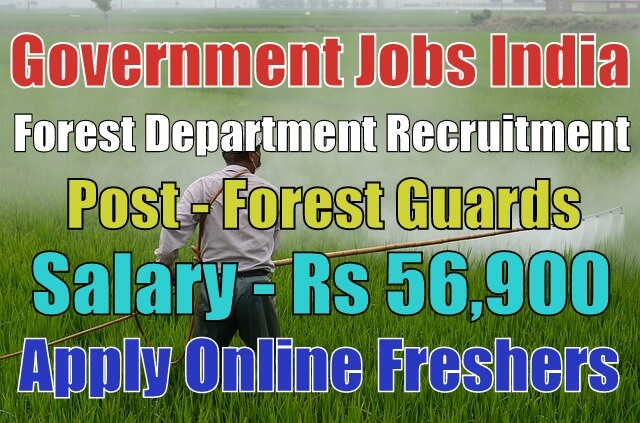 Forest Department Recruitment 2018 for 334 Forest Guards Apply Online ...