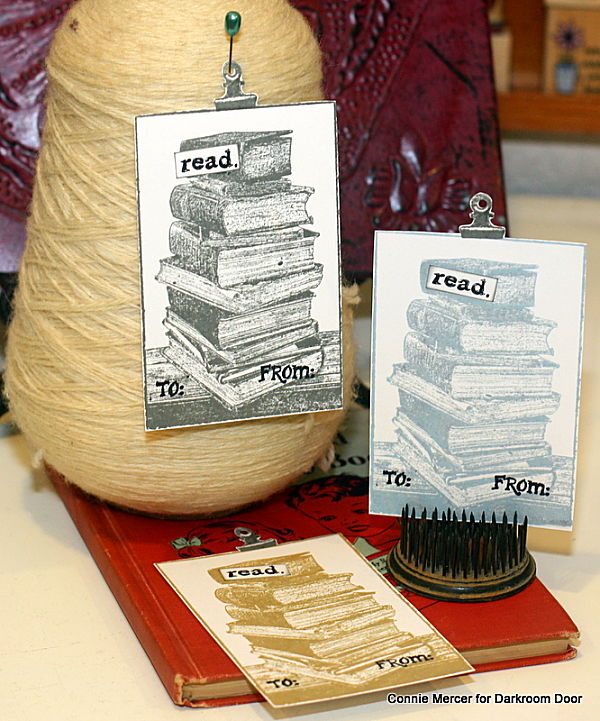 crafty goodies: Try It Tuesday~more Book Stack Photo Stamp by Darkroom ...