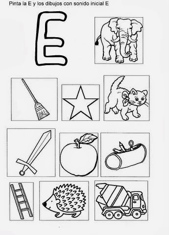 FICHAS DE APRENDIZAJE: VOCAL E
