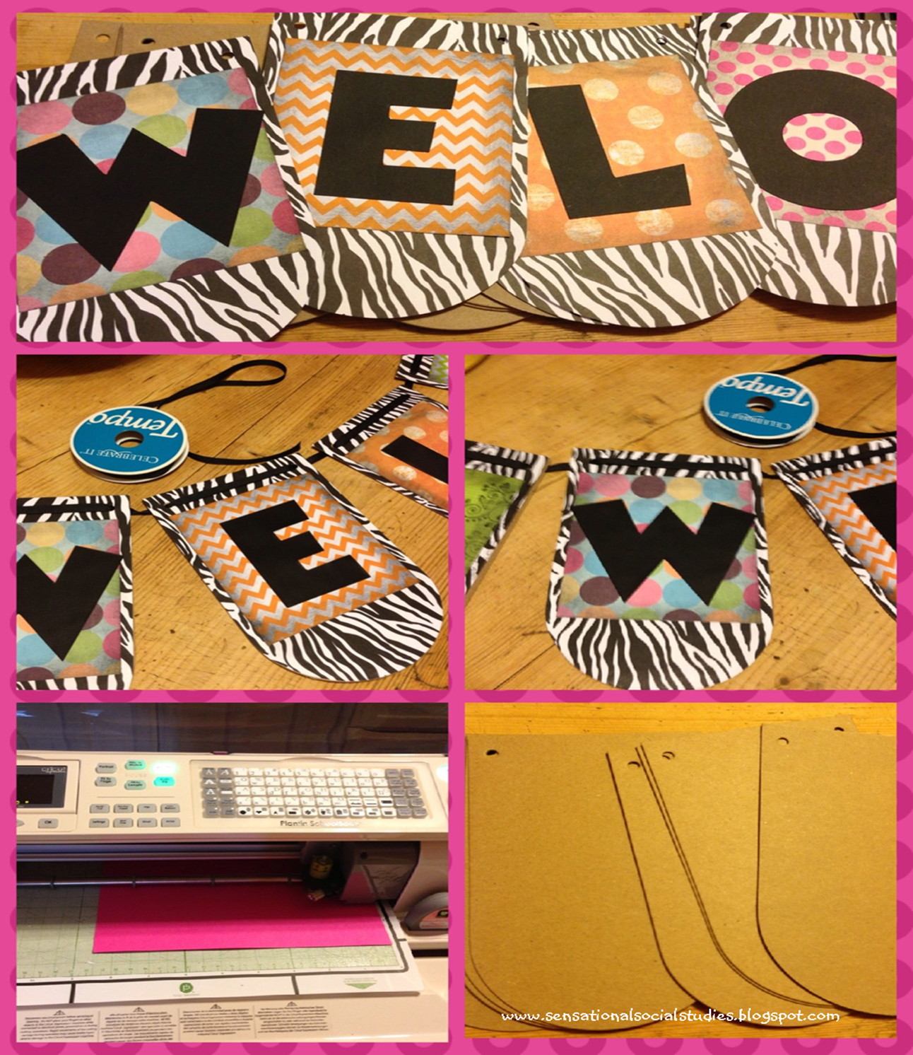 Sensational Social Studies: DIY Welcome Banner
