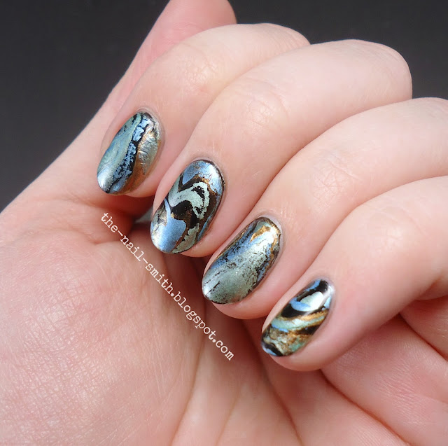 The Nail Smith: Abstract Abalone Nails
