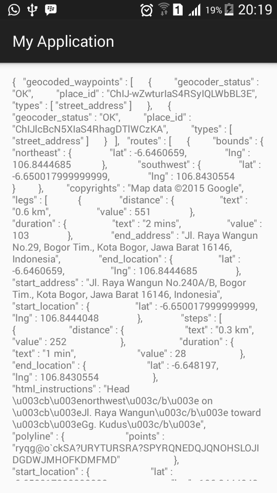 Mendapatkan JSON dari Server / URL untuk Android 1 ( Android JSON Parsing ) ~ Oddsay