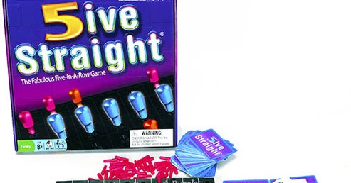 Book Review of 5ive Straight {Game Review} at Reading to Know