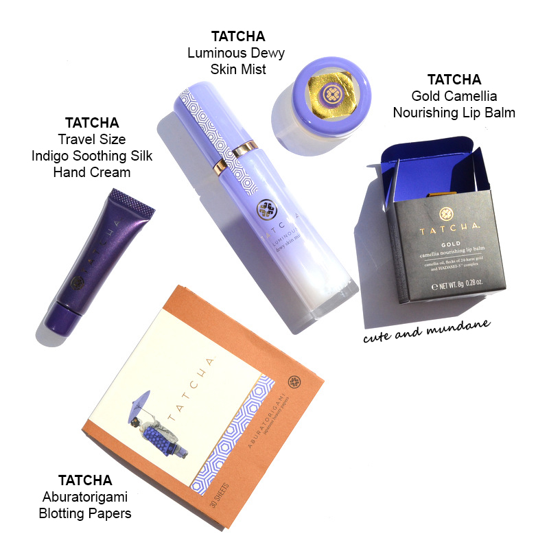 Cute and Mundane: TATCHA Jet Set Travel Kit review + photos