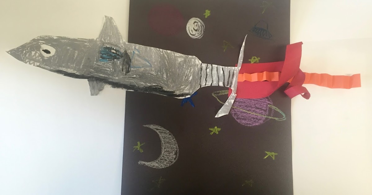 Grandville Elementary ART: First Grade Rocket Ships