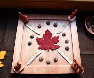 Explore and Express: Interactive Autumn Nature Table