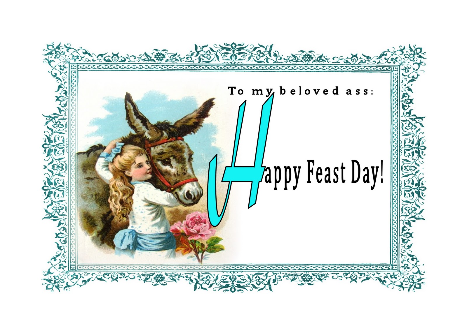 Southern Fried Catholicism Blog: Happy Festum Asinorum!