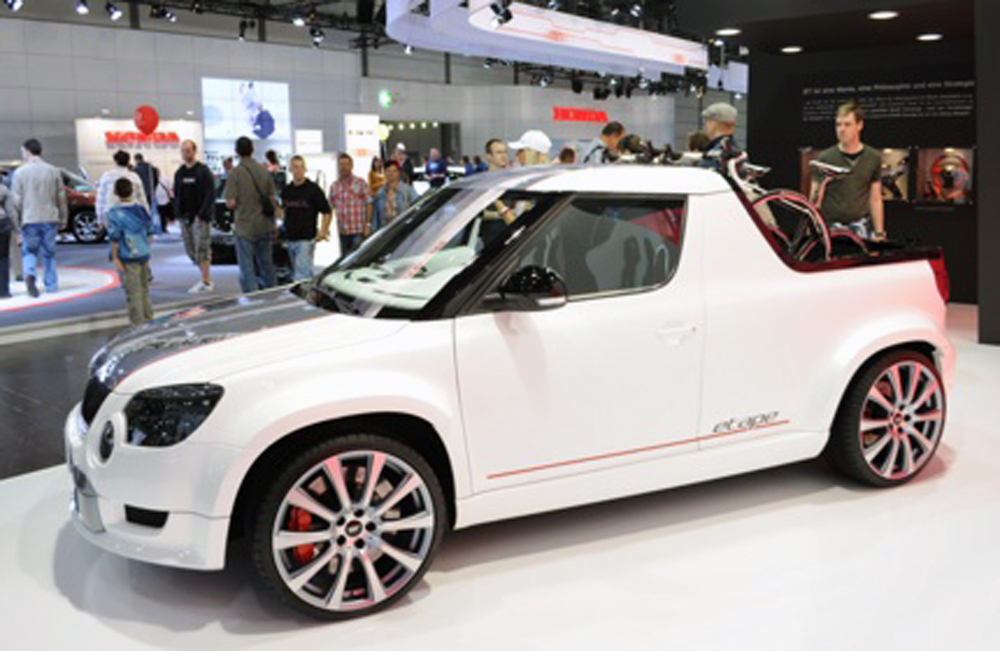 Skoda Yeti Sporty Pickup Truck Concept ~ Autooonline Magazine