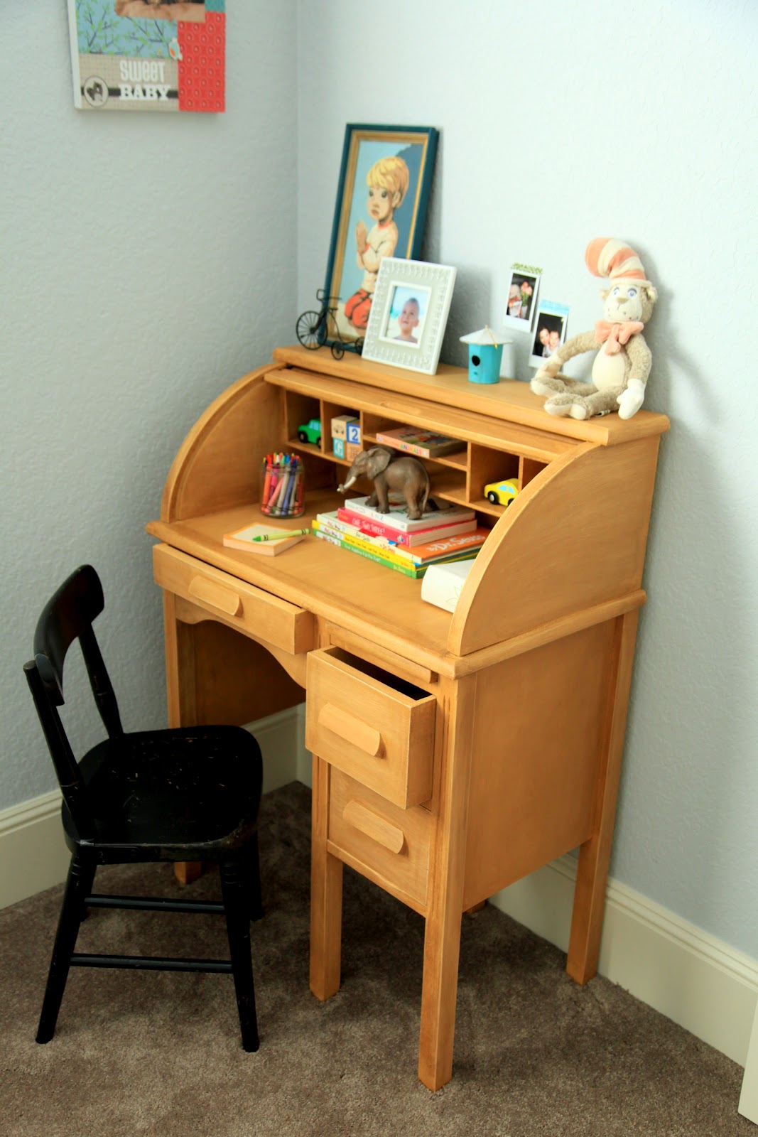 Vintage Kids Desk