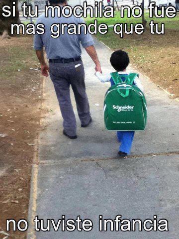 Memes Chidos y más!: Mochila grande