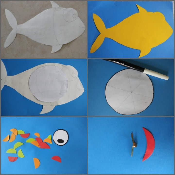 Plastic Pollution under the Sea - Kids Fish Craft - The Joy of Sharing