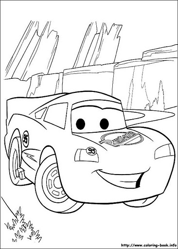 Desenhos para colorir: Filme Carros para colorir [1]